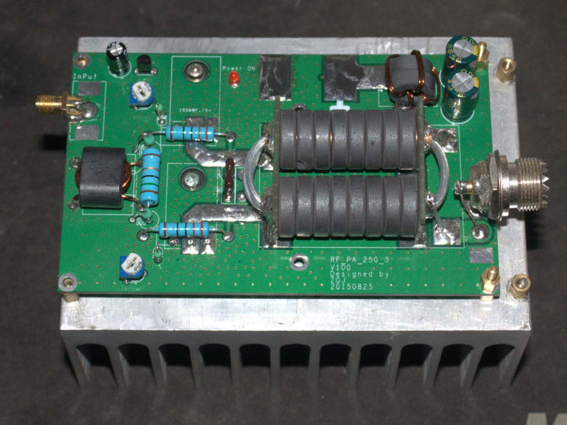 HFリニアアンプ キット(IRFP250N x2) 補足 - ElectronicsDIY5 HFリニアアンプ キット(IRFP250N x2) 補足 - ElectronicsDIY5