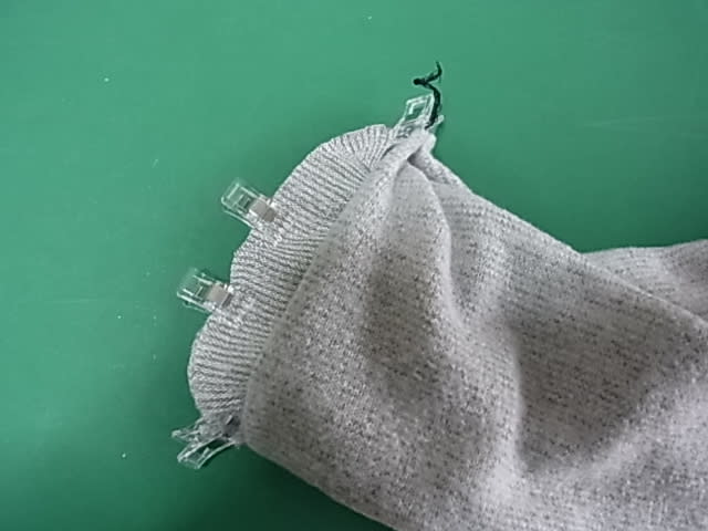 ガーゼのスヌード(ブログ友作品)とニットのスヌードの作り方 ガーゼのスヌード(ブログ友作品)とニットのスヌードの作り方