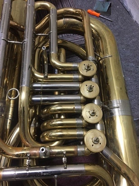 YAMAHA YBB-641 オーバーホール2 - TUBA修理職人 YAMAHA YBB-641 オーバーホール2 - TUBA修理職人