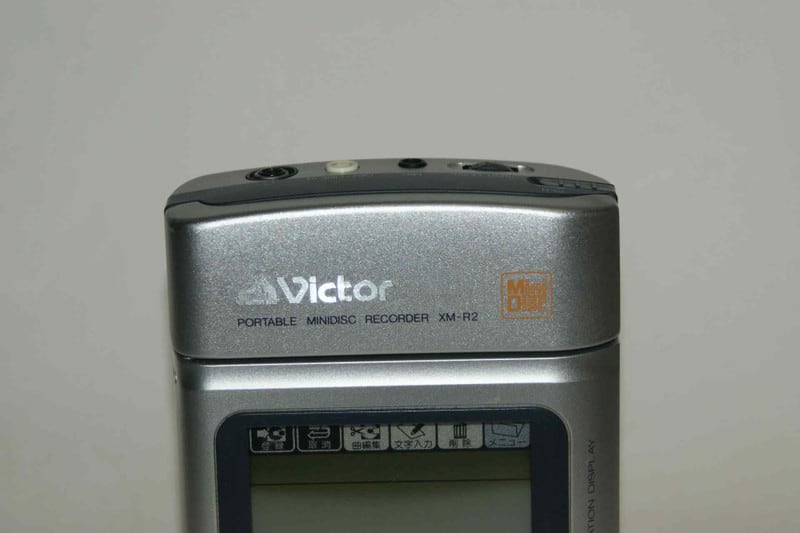 Victor ポータブルMDレコーダー XM-R2 タッチパネル - 乾電池の Victor ポータブルMDレコーダー XM-R2 タッチパネル - 乾電池の