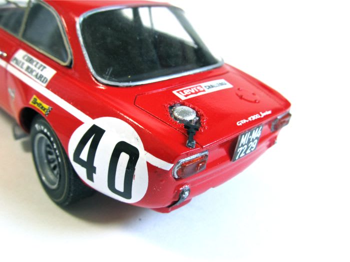 1/24 SCALE DESIGNS ALFA ROMEO GIULIA 1300 GTA Jr 完成 1/24 SCALE DESIGNS ALFA ROMEO GIULIA 1300 GTA Jr 完成