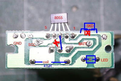 300円ガーデンライトの改造 - amnjackのNewWeblog 300円ガーデンライトの改造 - amnjackのNewWeblog