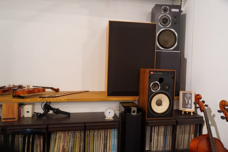 スピーカーを貸していただきました JBL4312 - 音楽喫茶・ヤギヤ スピーカーを貸していただきました JBL4312 - 音楽喫茶・ヤギヤ