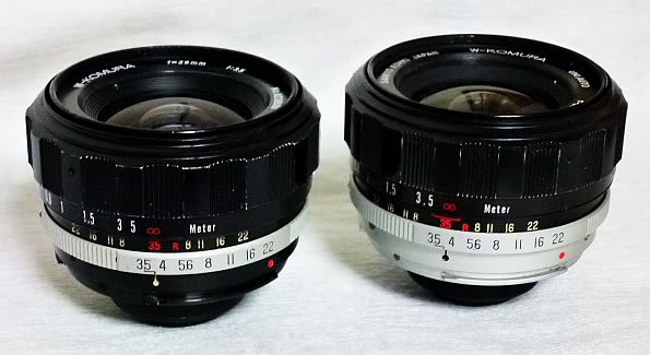 地味なマウント交換式レンズ ~SANKYO KOHKI W-KOMURA f=28mm 1 地味なマウント交換式レンズ ~SANKYO KOHKI W-KOMURA f=28mm 1