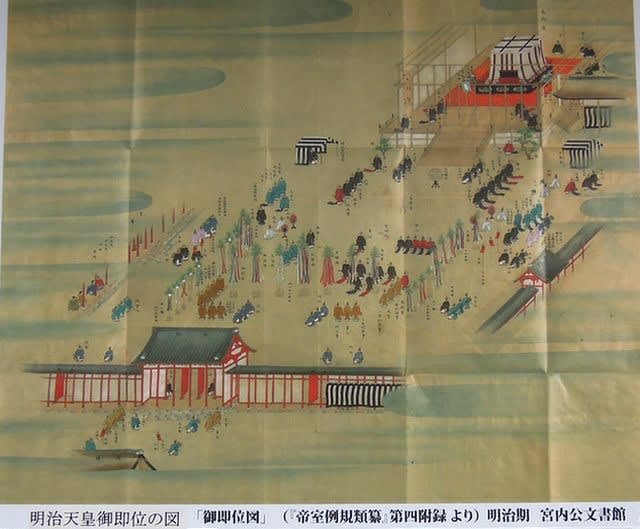 京都御所・天皇陛下御即位30年記念 ③「建礼門と回廊の展示 京都御所・天皇陛下御即位30年記念 ③「建礼門と回廊の展示