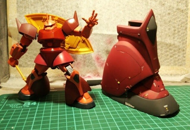 完成♪ 1/60 旧キットゲルググ - 明日におあずけ! 完成♪ 1/60 旧キットゲルググ - 明日におあずけ!