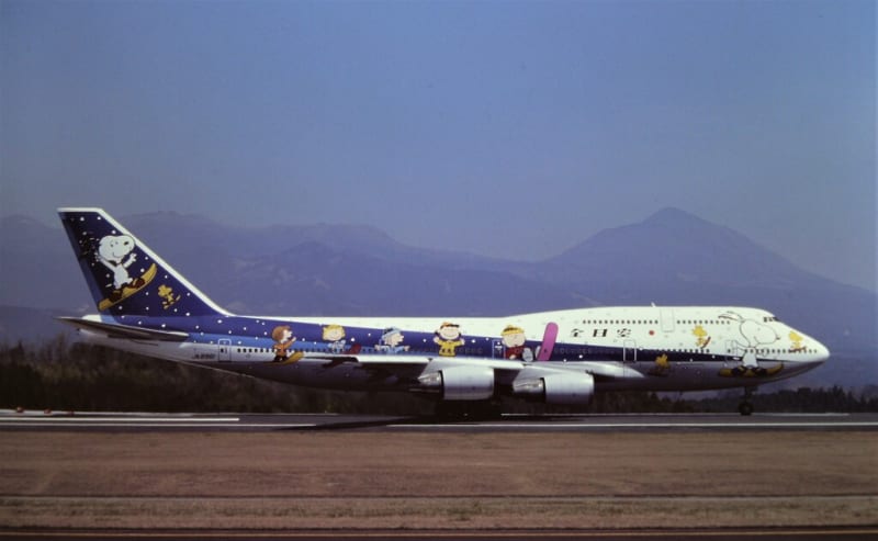1997年4月 鹿児島空港 ANA「スヌーピー号1996」 - しゅう 1997年4月 鹿児島空港 ANA「スヌーピー号1996」 - しゅう