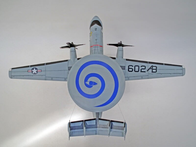 フジミ1/72 グラマンE-2Cホークアイ 完成 - 自己満足日記 フジミ1/72 グラマンE-2Cホークアイ 完成 - 自己満足日記