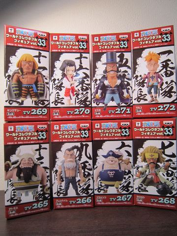 ワーコレvol.33 白ひげ海賊団(2) & MEGAワ-コレvol.3 白ひげ ワーコレvol.33 白ひげ海賊団(2) & MEGAワ-コレvol.3 白ひげ