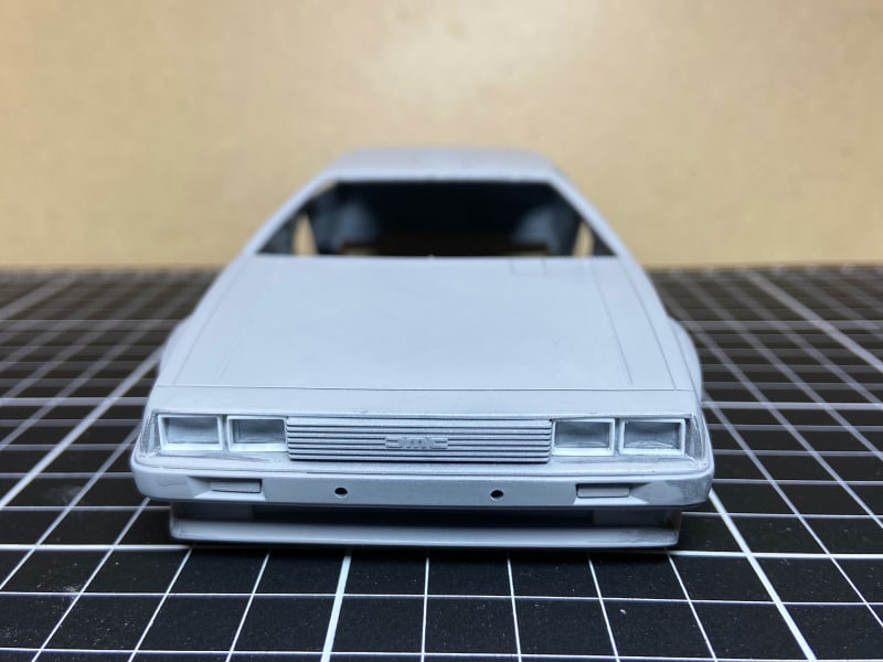 アオシマ バック・トゥ・ザ・フューチャー デロリアン PART-1(2 アオシマ バック・トゥ・ザ・フューチャー デロリアン PART-1(2