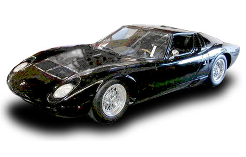 EIDOLON - Lamborghini Miura P400 [ Borrani Wire wheels ver EIDOLON - Lamborghini Miura P400 [ Borrani Wire wheels ver