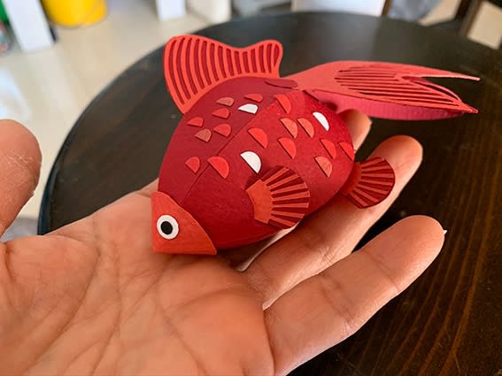 金魚…モビールになります - ほ~っとひとやすみ 金魚…モビールになります - ほ~っとひとやすみ
