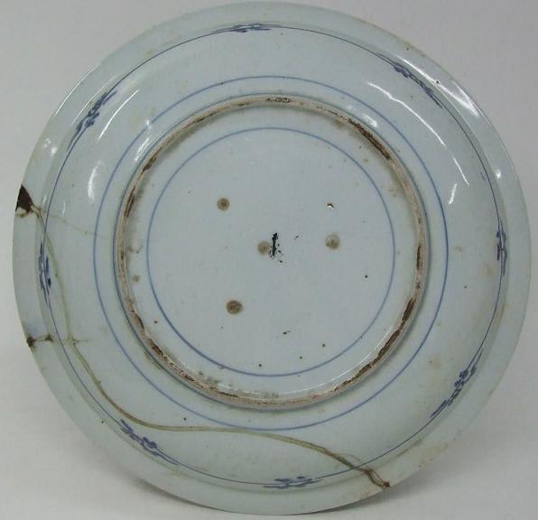 古伊万里 藍柿花図大皿 - 夜噺骨董談義 古伊万里 藍柿花図大皿 - 夜噺骨董談義