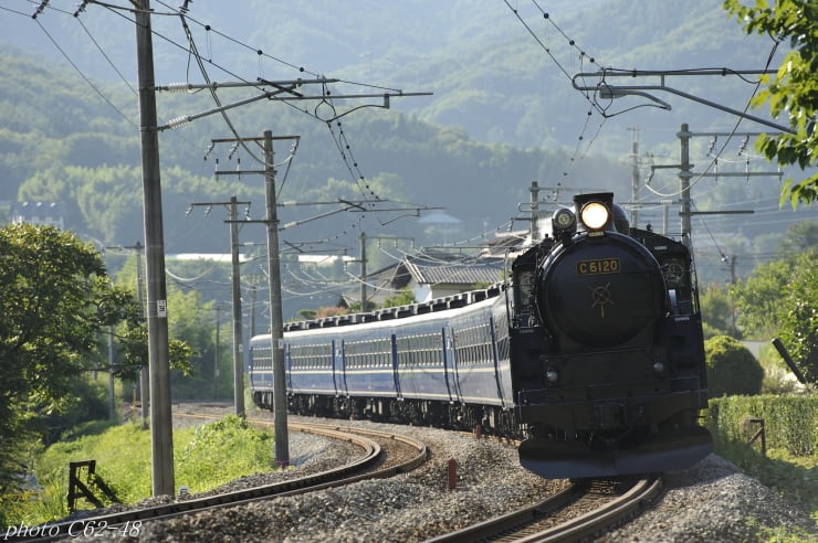 8/31 の C61－20・団体臨時列車。 - C62－48の鉄道写真日記