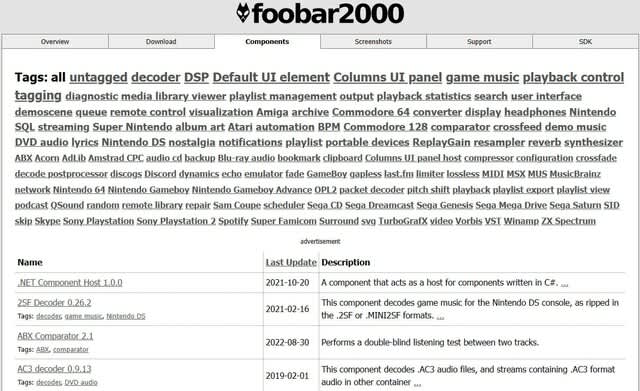 foobar2000 v2.0 に WASAPI、ASIO コンポーネントをインストールしてみました。 - 私のPC自作部屋