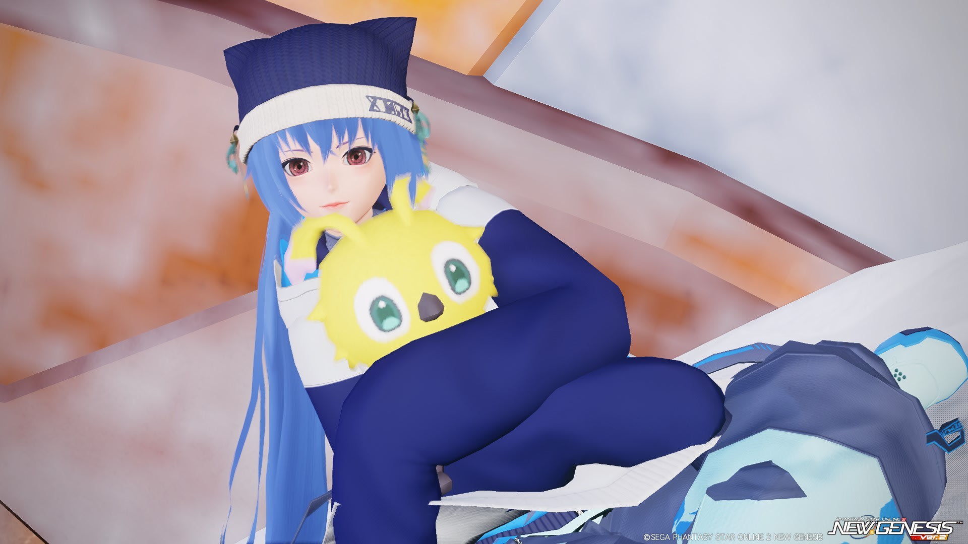 【NGS】私服系㉑オーバーサイズパーカーT2[Ou]+ ビッグウィーリT2[Ba] - アレンティのぷそにっき★NGS