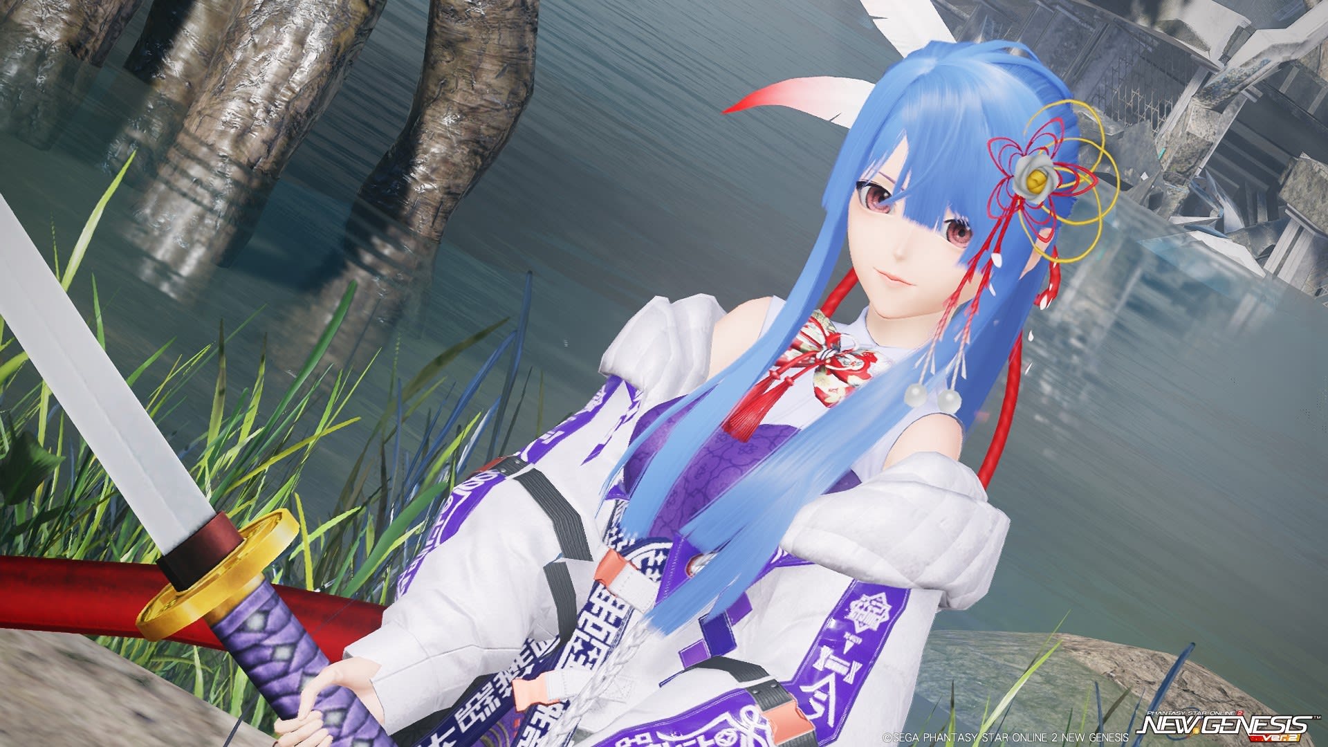 【NGS】和装㉘オリエストラウダ[Ou]+サクラノワンピ[Ba] - アレンティのぷそにっき★NGS