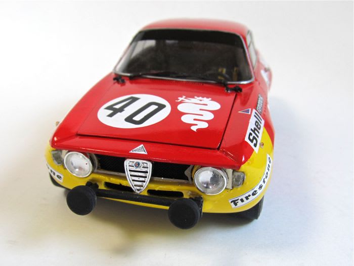 1/24 SCALE DESIGNS ALFA ROMEO GIULIA 1300 GTA Jr 完成 1/24 SCALE DESIGNS ALFA ROMEO GIULIA 1300 GTA Jr 完成