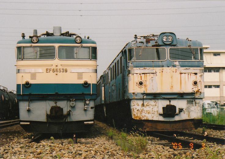 EF65-539と541のラスト。 - あっちゃーの部屋