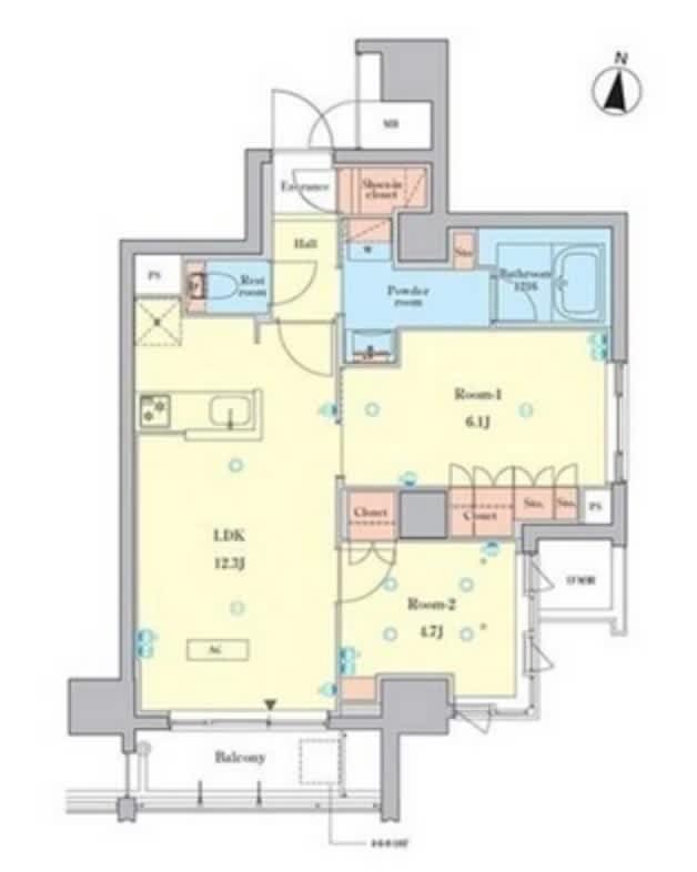 RJRプレシア千鳥＠54.74㎡2LDK 東急多摩川線武蔵新田駅最寄り2024年1月築 RC鉄筋コンクリート造地上10階建て総戸数111戸インターネット無料の高級賃貸マンション - 大田区の ...