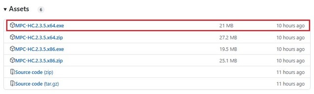 MPC-HC v2.3.5 がリリースされました。 - 私のPC自作部屋