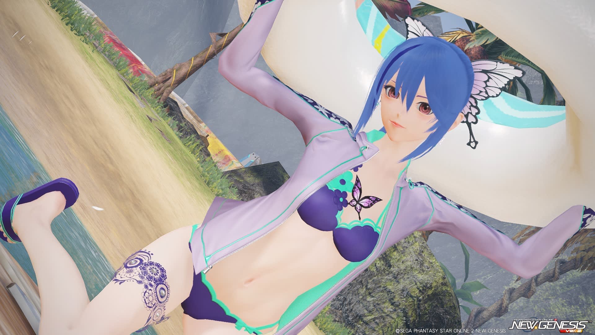 【NGS】水着⑪フリルマリナー[Ba]その2 - アレンティのぷそにっき★NGS