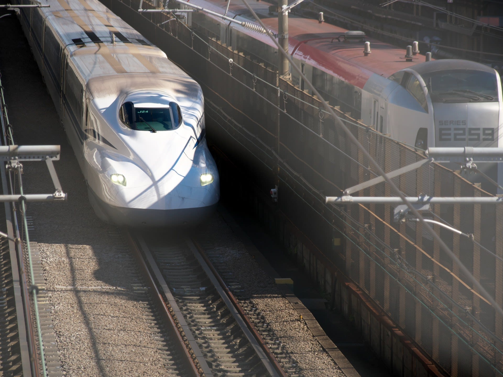 N700S J24 & E259 - でぢたる絵日記