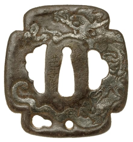 雲龍図鐔 甚吾 Jingo Tsuba - 鐔鑑賞記 by Zenzai 雲龍図鐔 甚吾 Jingo Tsuba - 鐔鑑賞記 by Zenzai