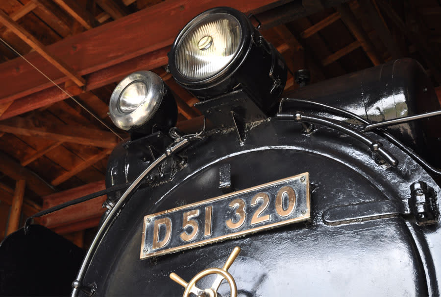 9月10日 安平町鉄道資料館 D51 320 10：54 - Model 107