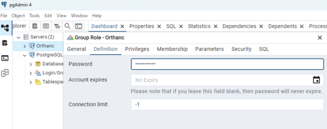 Windows11にOrthanc+PostgreSQLを構築する（5）PostgreSQLのデータベース作成 - 脊椎内視鏡下手術 - わきだ整形外科 - http://wakida.org
