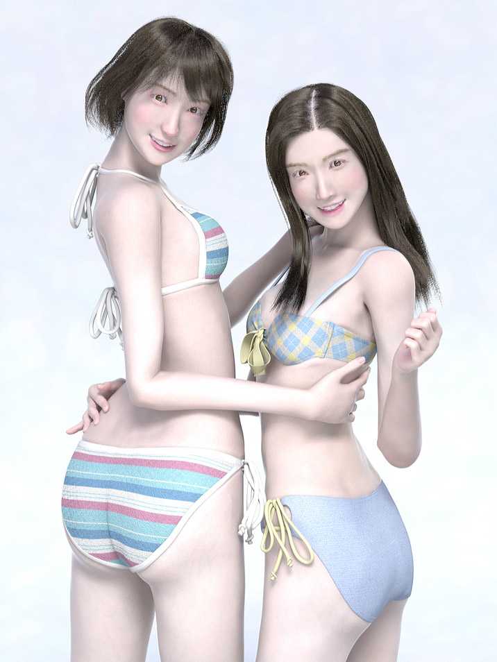 人物の3DCG 比較してみた 四回目 - 3DCGとか趣味で