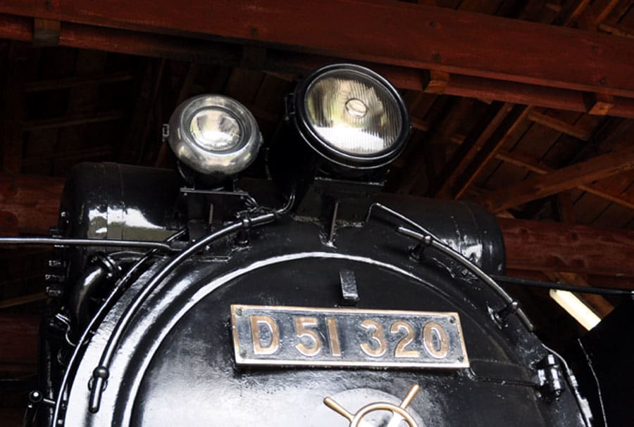 9月10日 安平町鉄道資料館 D51 320 10：54 - Model 107