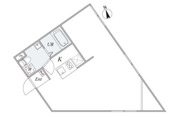 fiano620@JR京浜東北線蒲田駅近デザイナーズマンション1LDK?30.79㎡1R？東京都大田区西蒲田6丁目 2022年11月築RC鉄筋コンクリート造地上4階建て4階部分 大田区の賃貸 ...