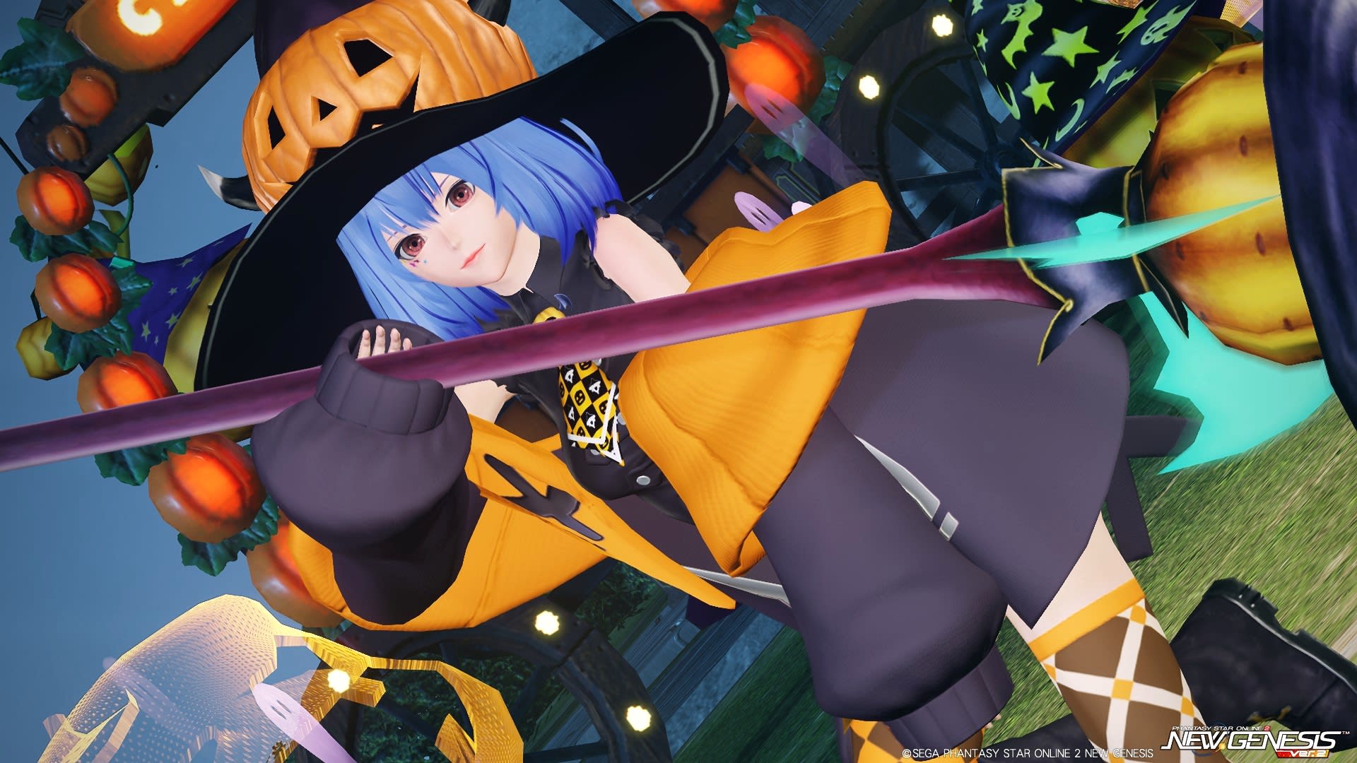 【NGS】ハロウィン⑰エリザベスの服[Ba]+フィアラルキャット[Ou] - アレンティのぷそにっき★NGS