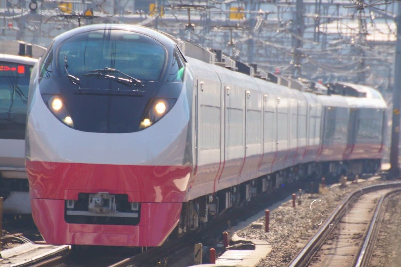 2023年2月17日 東京上野ライン 御徒町 E657系 K12編成 ときわ61号 - 鉄道 撮影