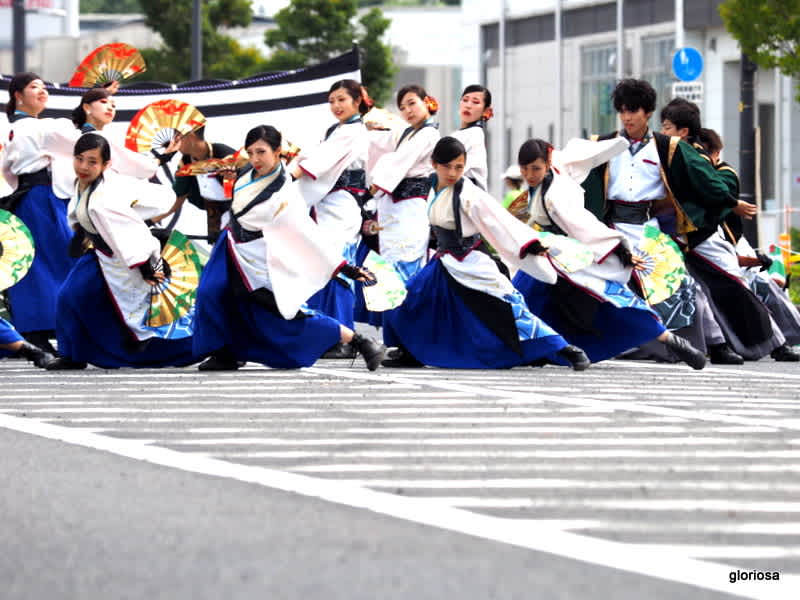 よさこい讃歌2023① 「生まれてきて よかった」 天嵩～Amata～ - 新イタリアの誘惑