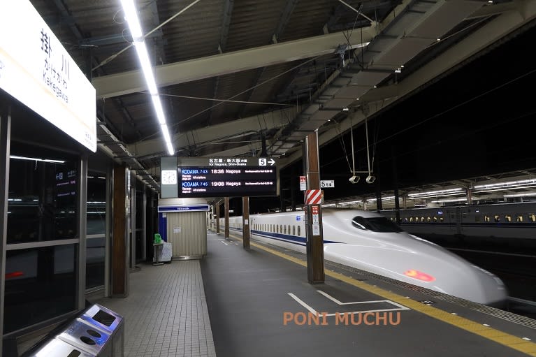 東海道新幹線は掛川駅のn700系新幹線(2020年ほか) ポニーさんの街ブラと撮り鉄 「ポニ夢中」 (ぬる鉄紀行)