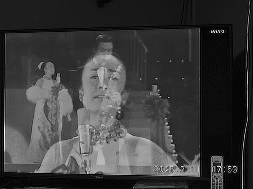 1969年「NHK紅白歌合戦」 - カタクリの花－2