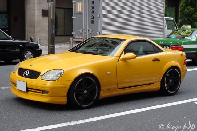 Mercedes-Benz SLK 1996- バリオルーフを採用した初代の Mercedes-Benz SLK 1996- バリオルーフを採用した初代の