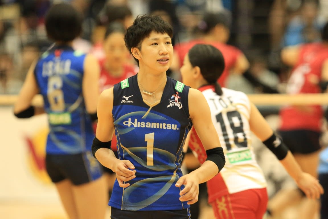 Vプレミアムリーグ 久光スプリングス 長岡 望悠選手 - 北さんの Vプレミアムリーグ 久光スプリングス 長岡 望悠選手 - 北さんの
