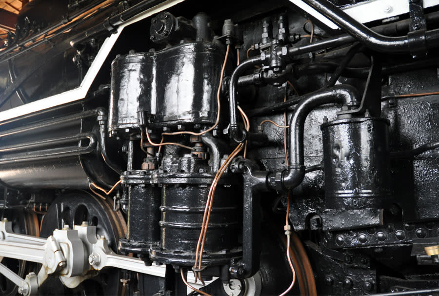 9月10日 安平町鉄道資料館 D51 320 10：54 - Model 107