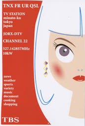 TBSラジオ ベリカード - BCLとベリカードの楽しみ